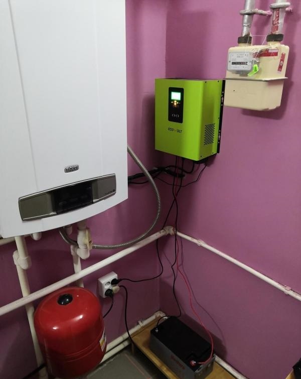 ИБП для котла EcoVolt TERMO 612 (Эковольт) цены в магазине «Дом Котлов ...
